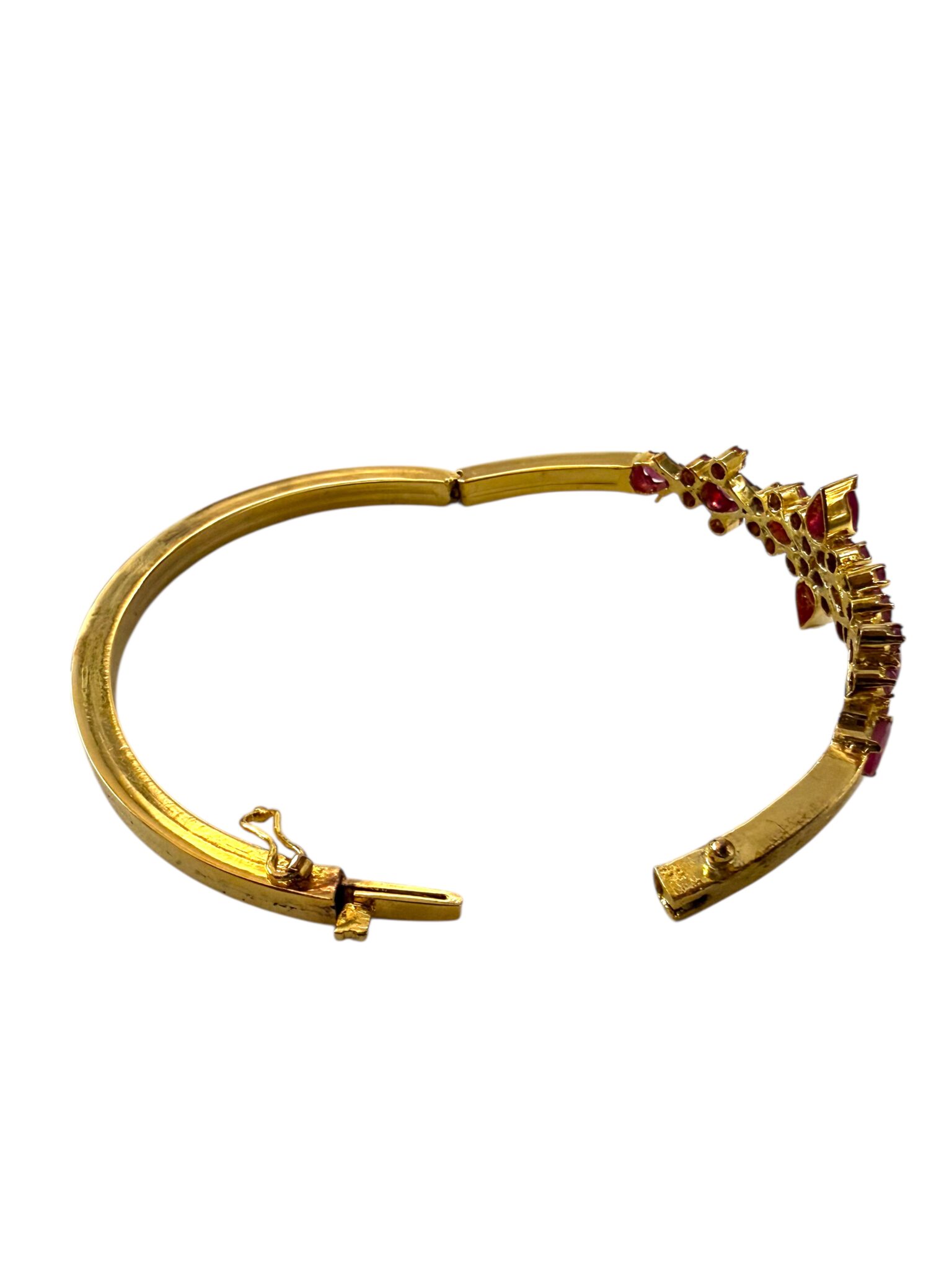 Ruby Bracelet made with Sterling Silver – Gleam Jewels